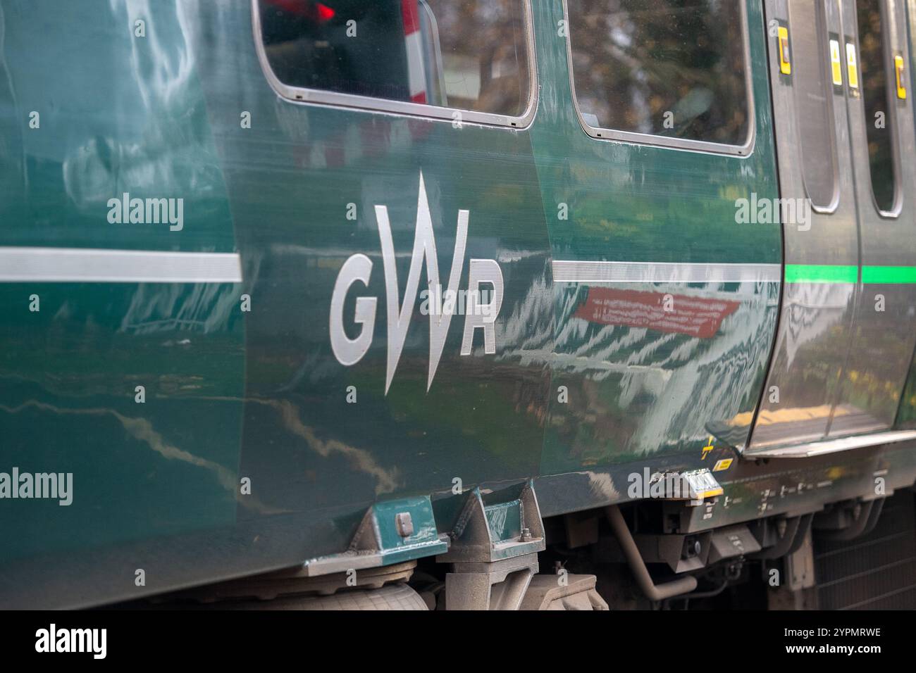 Bourne End, UK. 30th November, 2024. A GWR passenger train passes ...