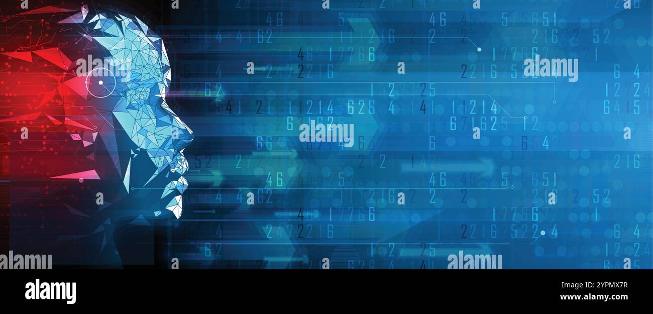 Abstract Artificial intelligence. Cloud computing. Machine learning ...