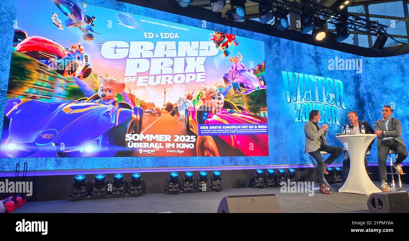 Rust, Germany - November 28, 2024: Europa-Park Winter Season Press ...