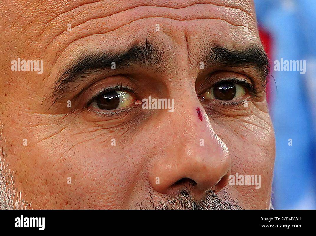Pep guardiola december 2024 liverpool hi-res stock photography and ...