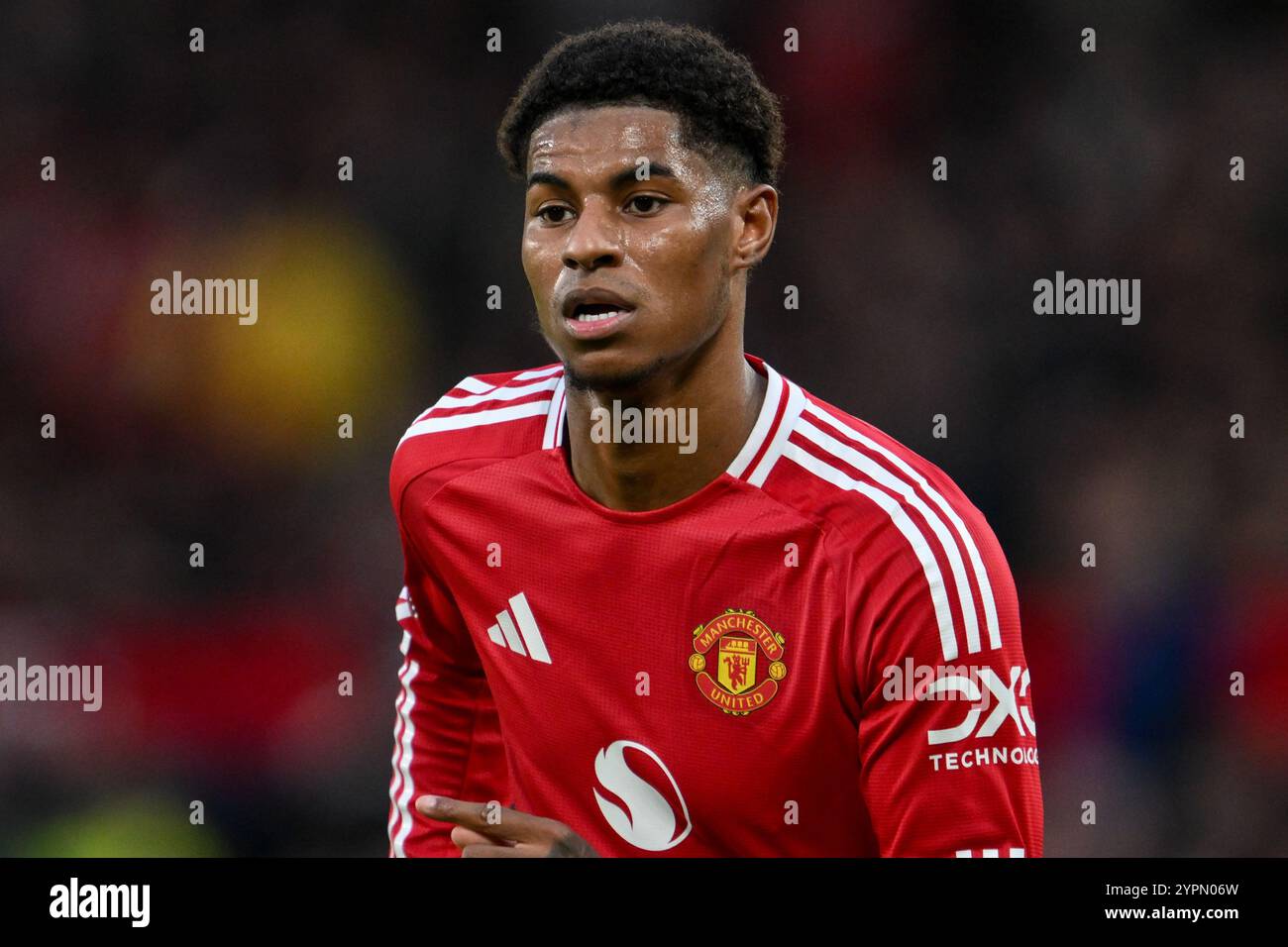 Marcus Rashford of Manchester United during the Premier League match ...
