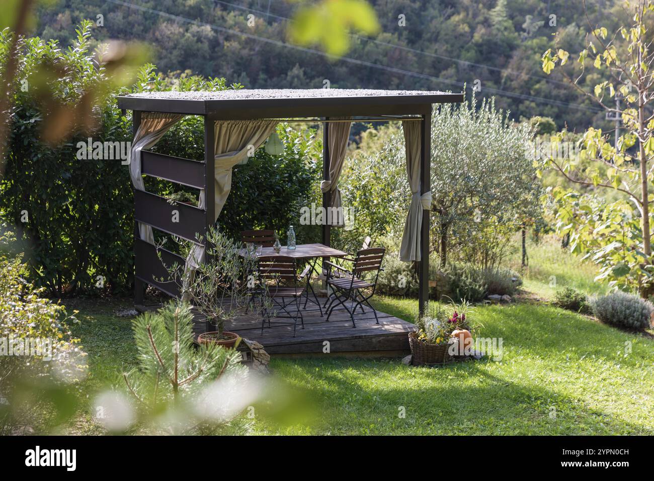 Surrounded by the lush hi-res stock photography and images - Alamy