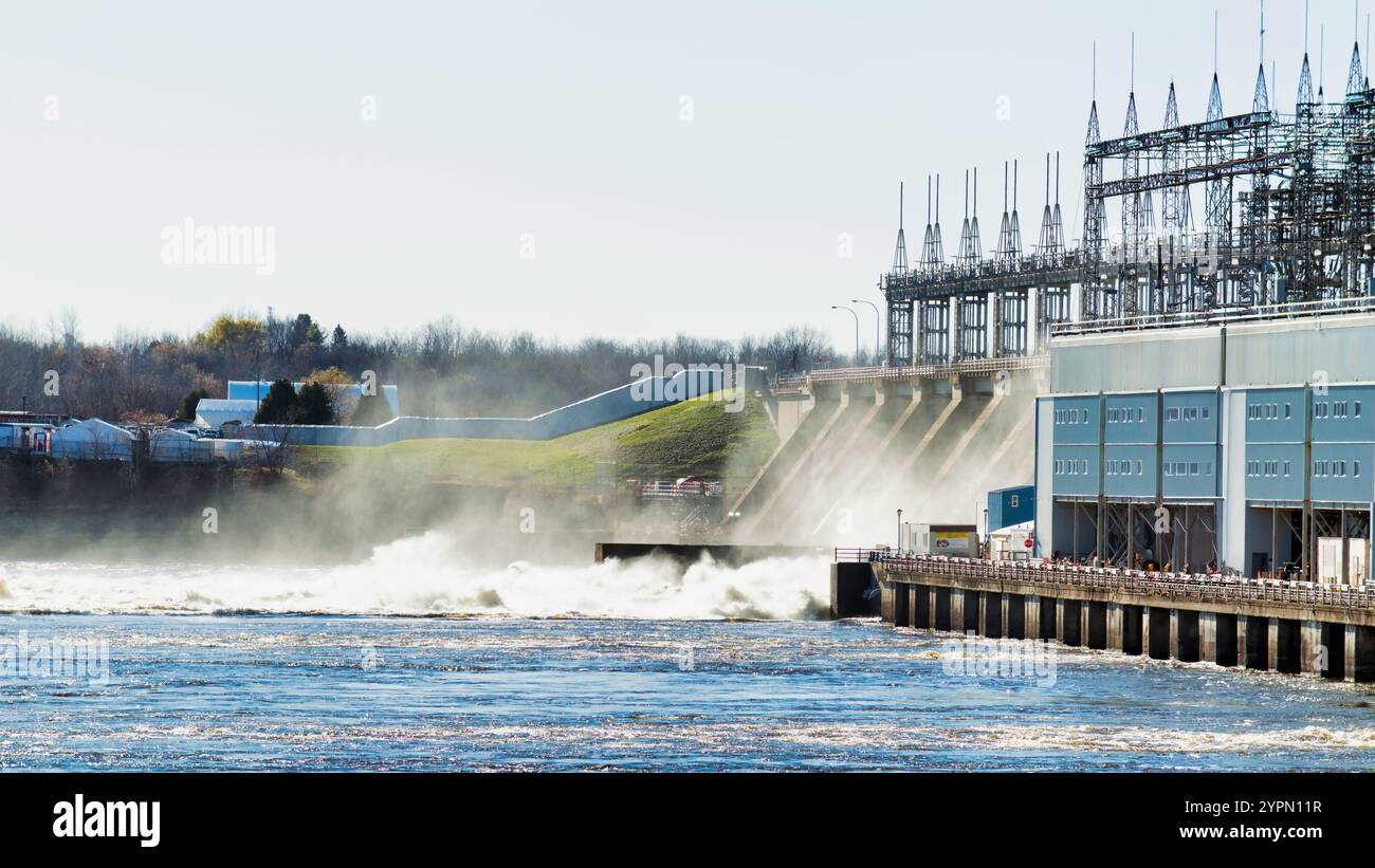 Hydro quebec dam hi-res stock photography and images - Alamy