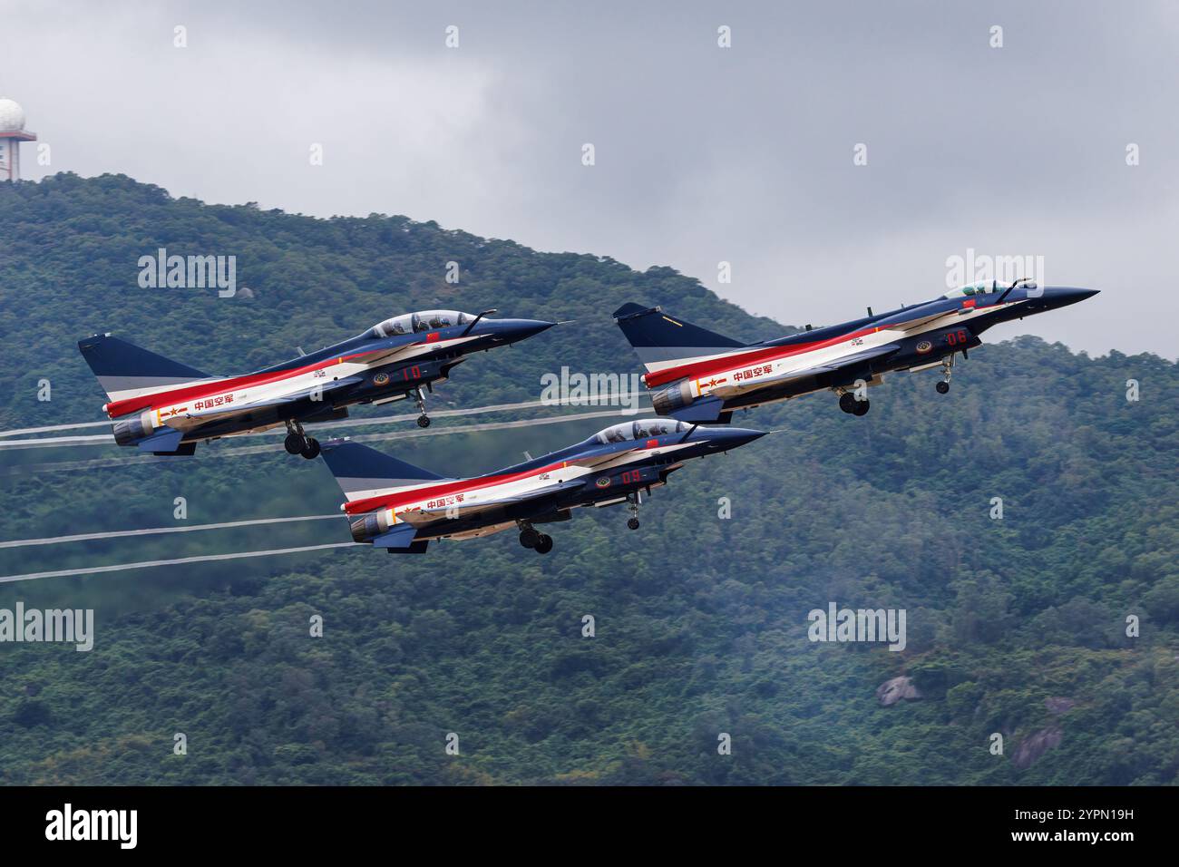 Chinese People's Liberation Army Air Force Chengdu J-10 Vigorous Dragon of the August 1st or Ba ...