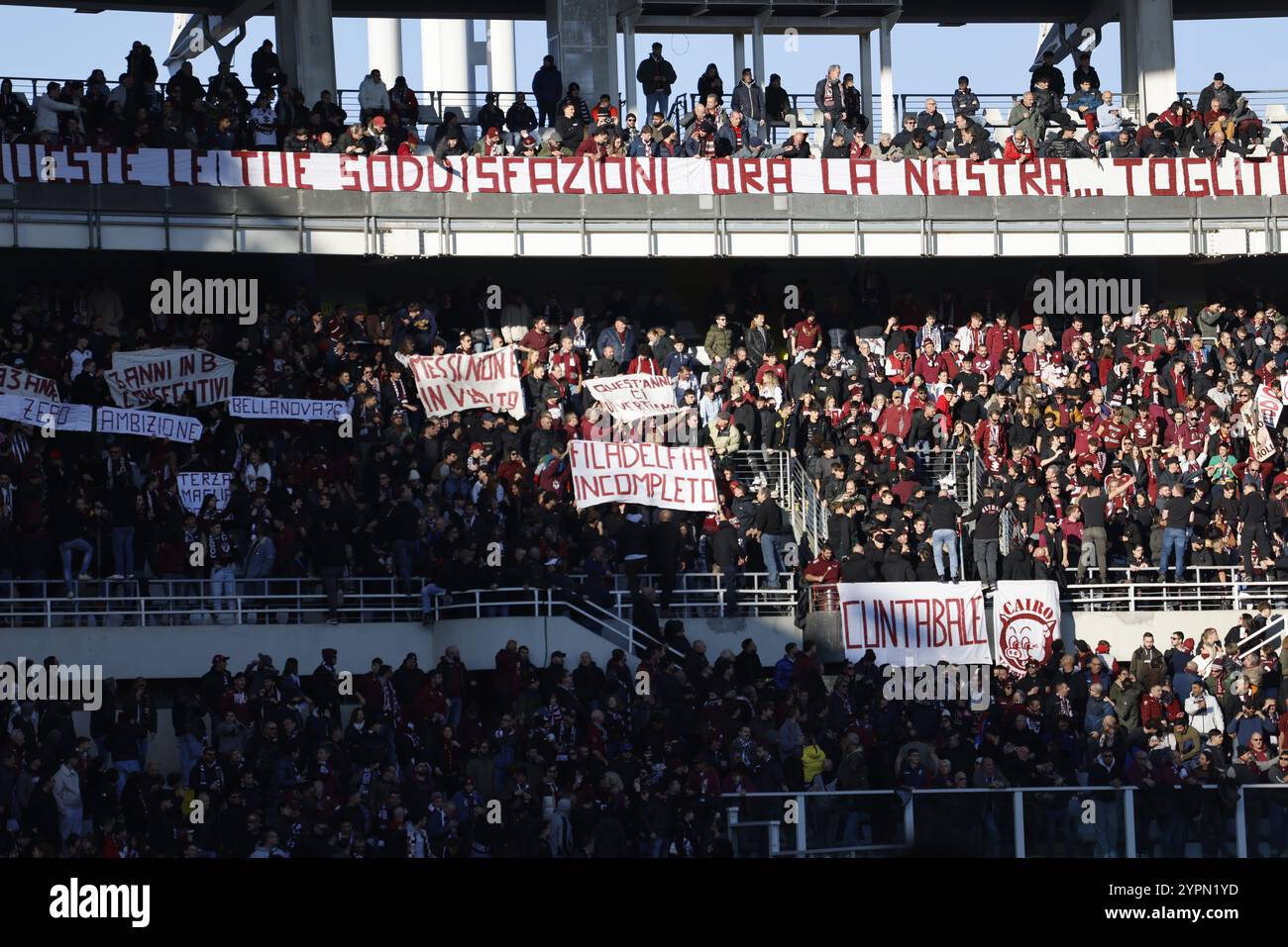 Torino FC fans choreography during the Italian Serie.A, 2024/25 season ...