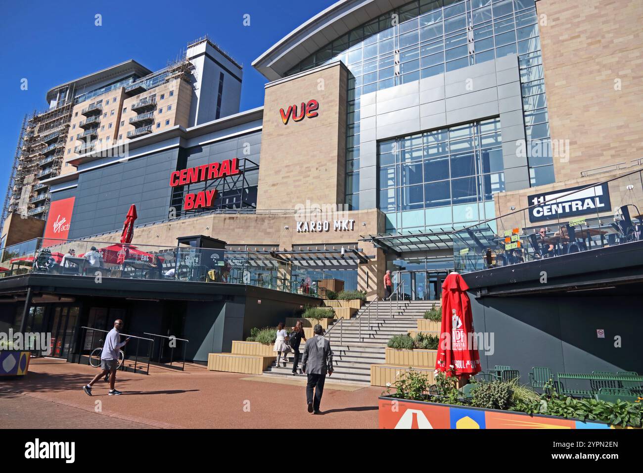Central Bay, waterside food and drink destination, MediaCityUK, Salford ...