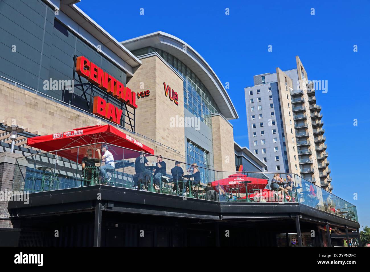 Central Bay, waterside food and drink destination, MediaCityUK, Salford ...