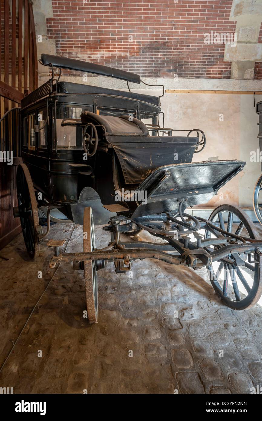 Maincy, France - 11 29 2024: Crew museum. View details of view of a ...