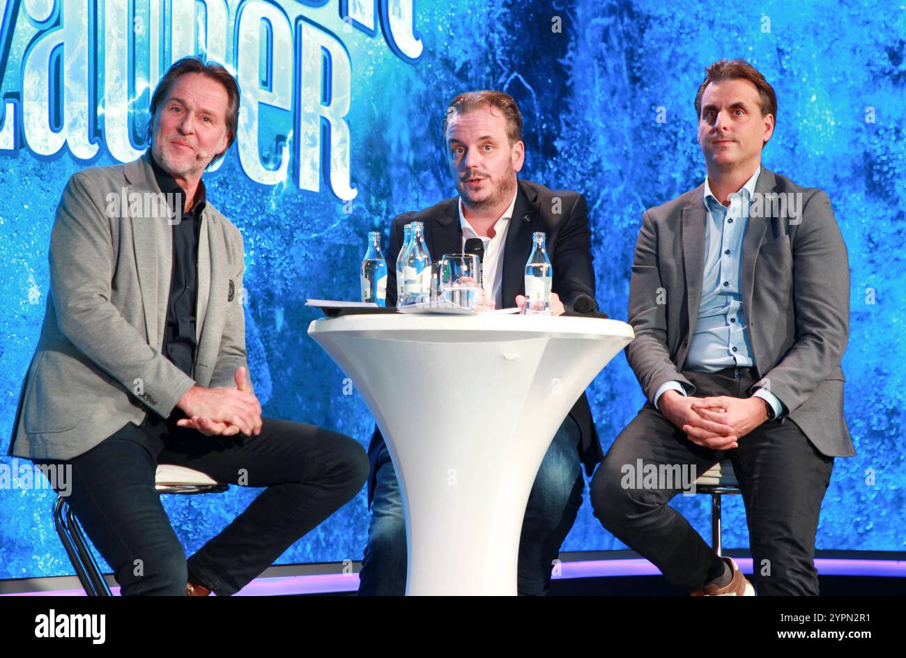 Rust, Germany - November 28, 2024: Europa-Park Winter Season Press Conference with Thomas r and ...
