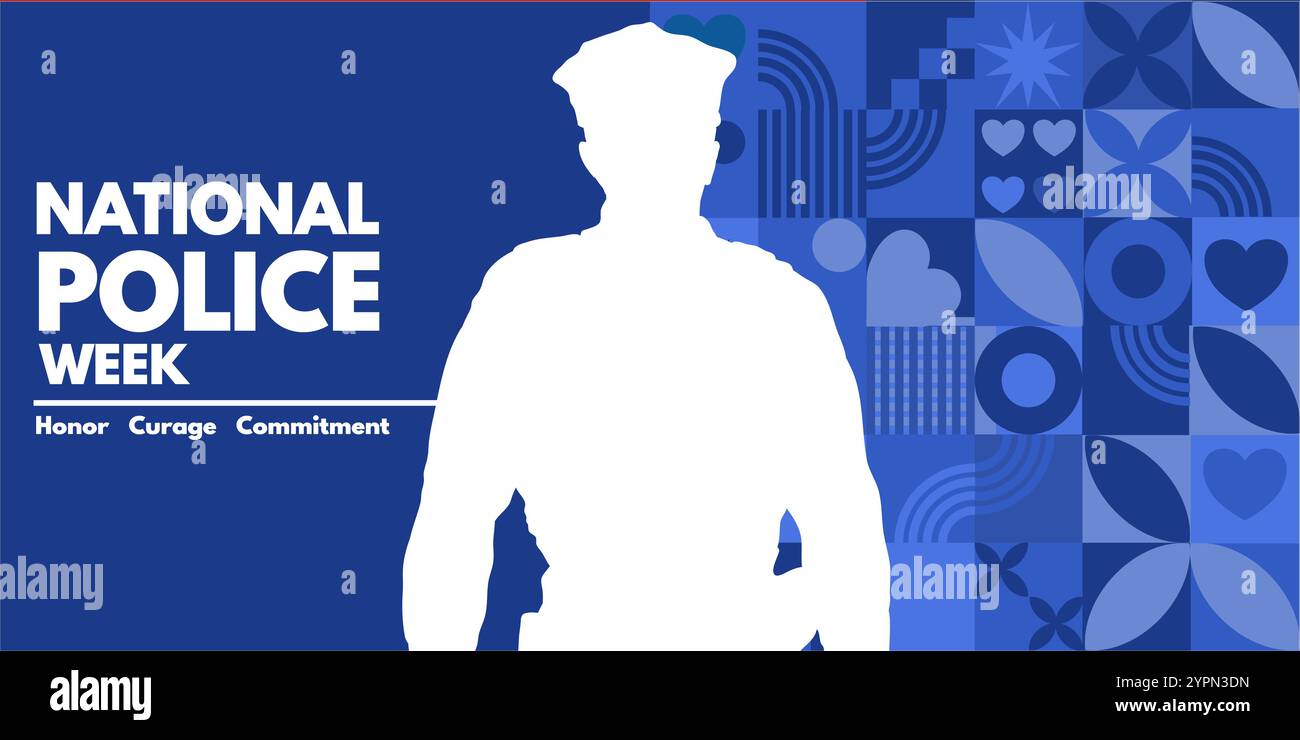 National Police Week banner Stock Vector Image & Art - Alamy