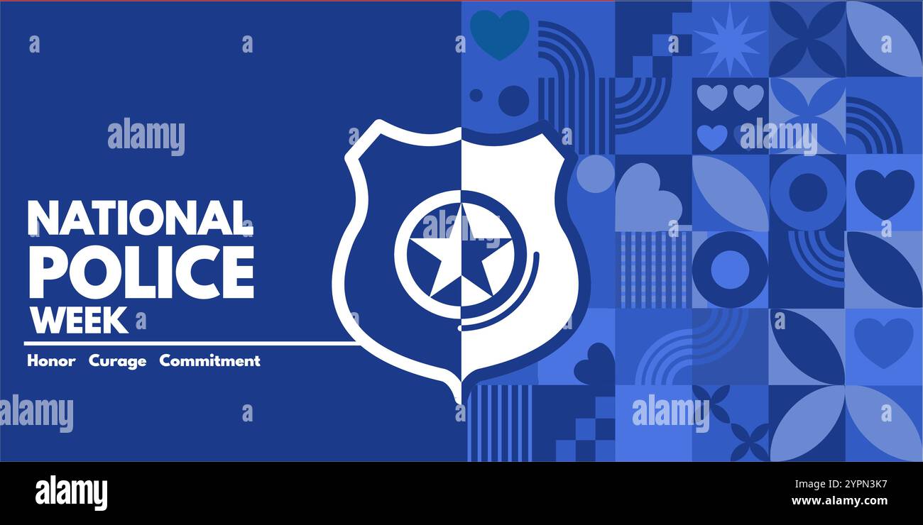 National Police Week banner Stock Vector Image & Art - Alamy