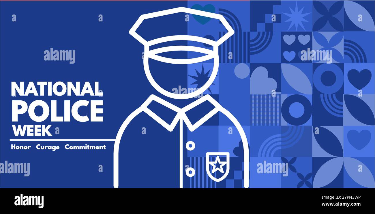 National Police Week banner Stock Vector Image & Art - Alamy