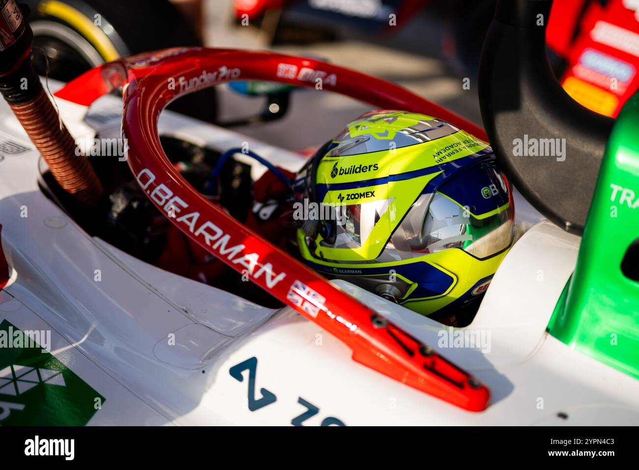 03 BEARMAN Oliver (gbr), Prema Racing, Dallara F2 2024, action during ...