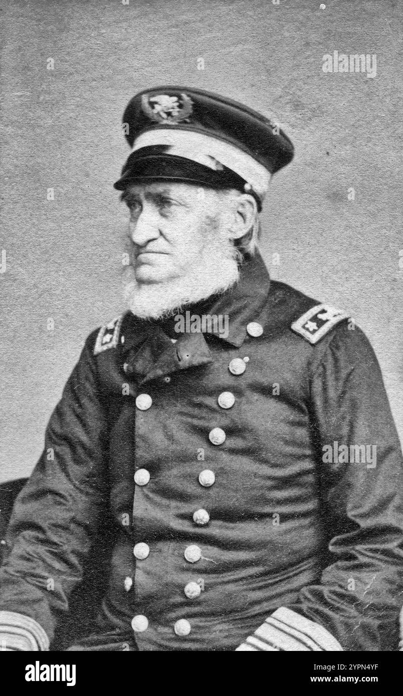 Commander Charles A. Schetky American Civil War Stock Photo - Alamy