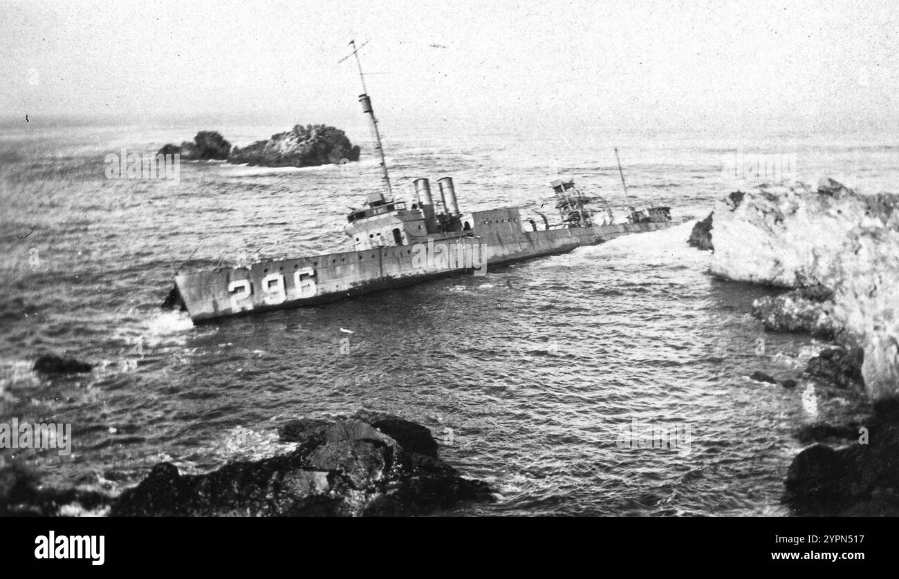 Point Honda shipwreck site September 8, 1923, Santa Barbara County ...
