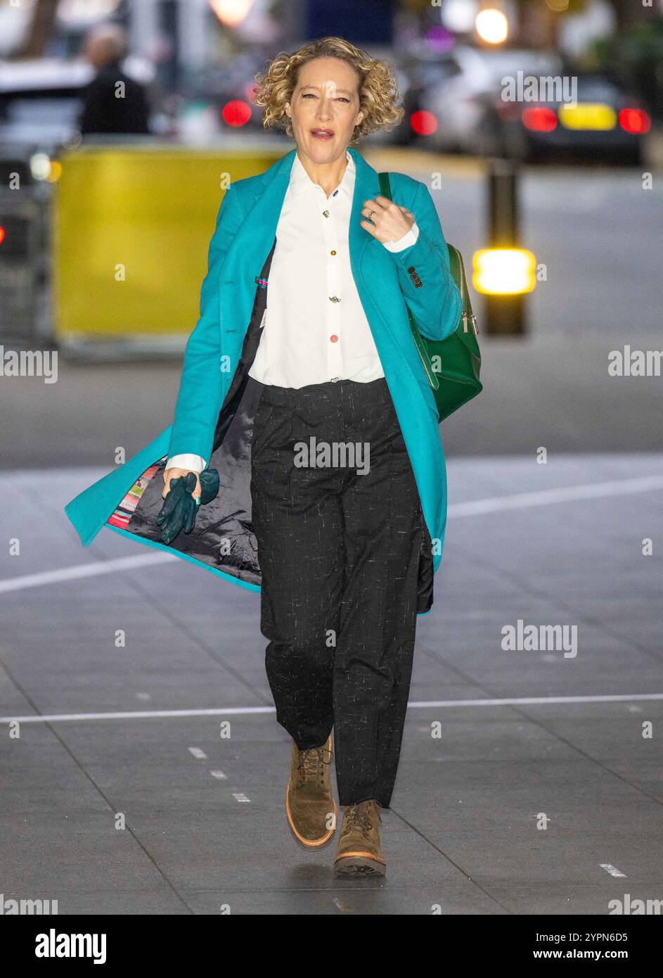 London, UK. 1st Dec, 2024. Broadcaster and Journalist, Cathy Newman ...