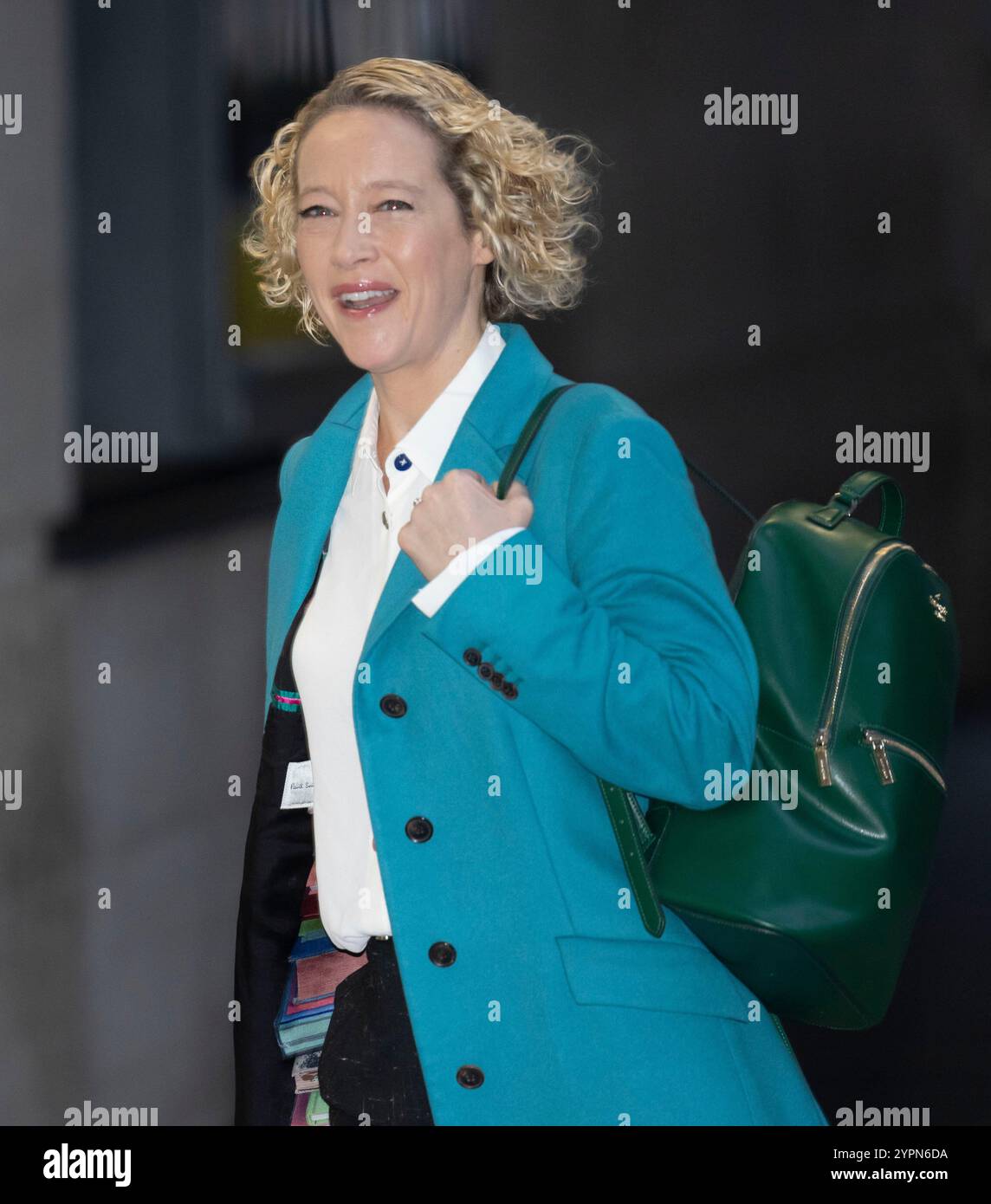 London, UK. 1st Dec, 2024. Broadcaster and Journalist, Cathy Newman ...