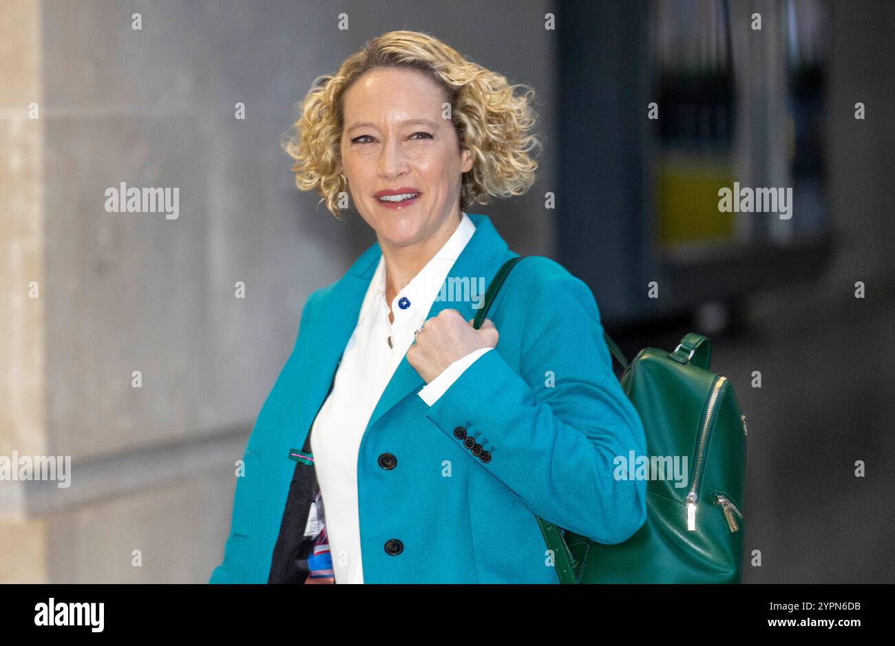 London, UK. 1st Dec, 2024. Broadcaster and Journalist, Cathy Newman ...