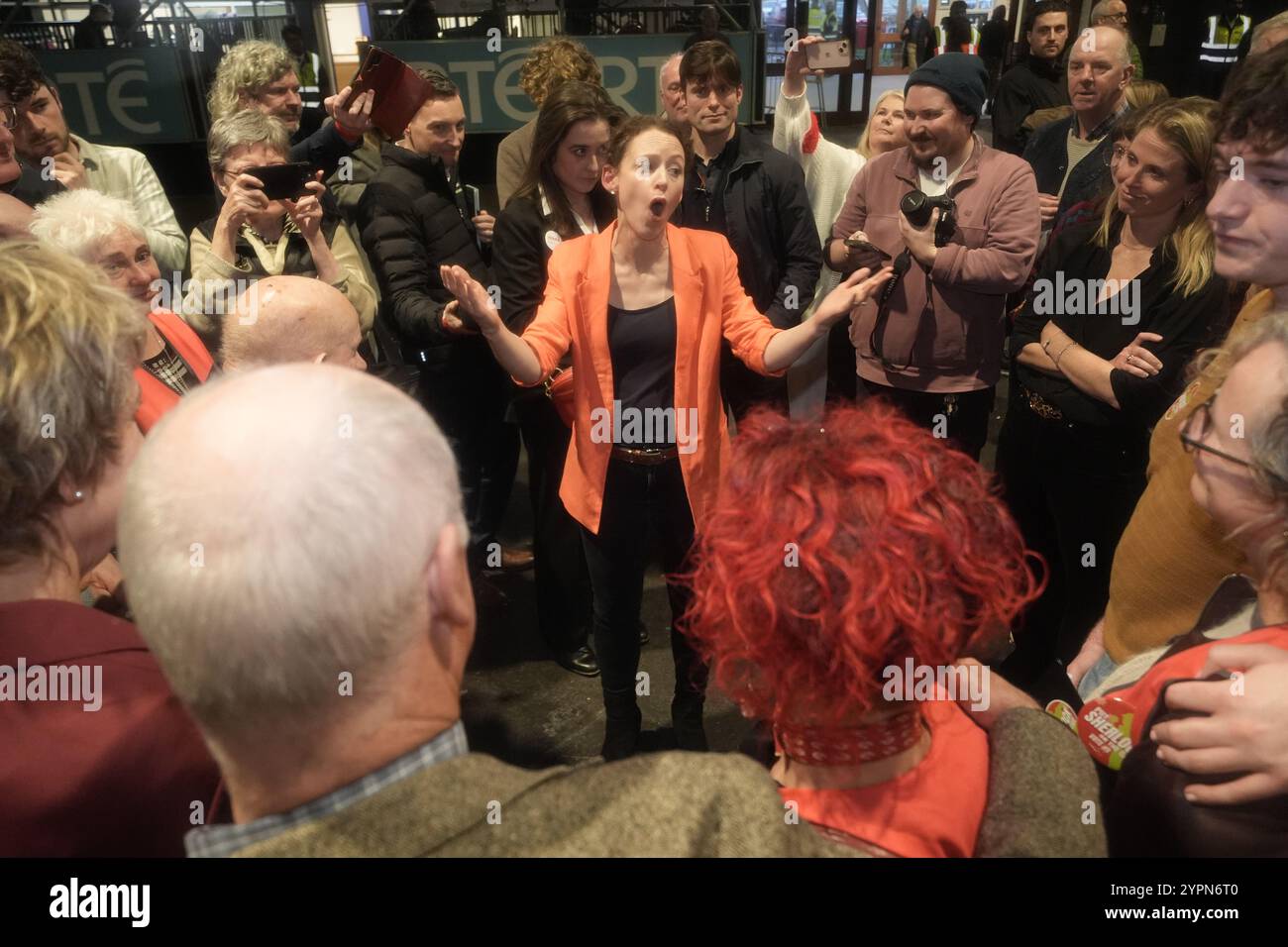Labour's Marie Sherlock who won the final seat in Dublin Central, at ...
