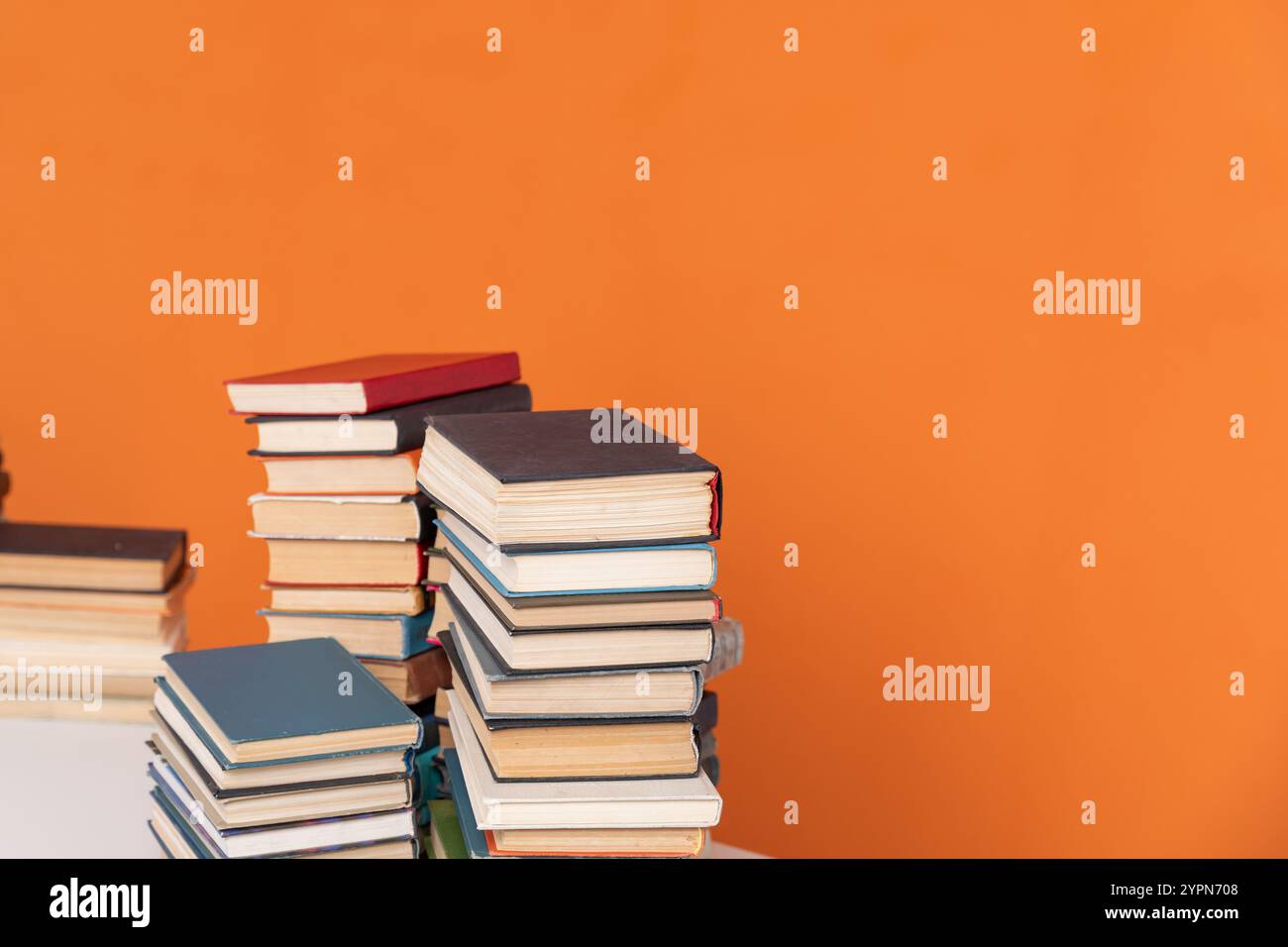 Pile text books education animation hi-res stock photography and images ...