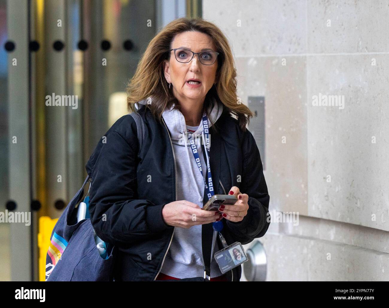 London, UK. 1st Dec, 2024. Broadcaster and Journalist, Victoria ...