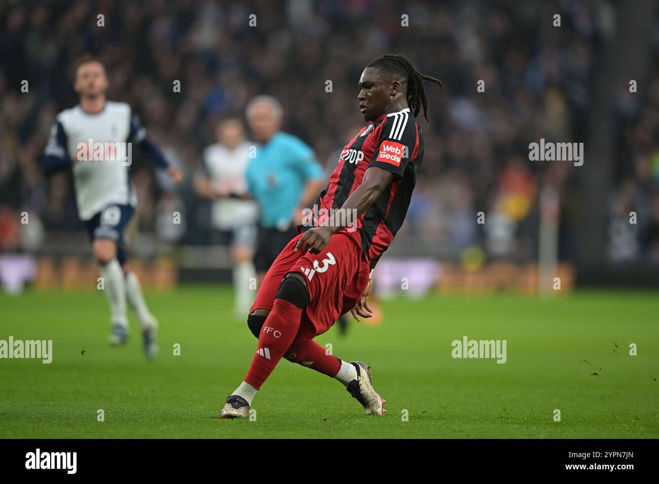 London, UK. 1st Dec, 2024. Calvin Bassey of Fulham during the Spurs vs ...