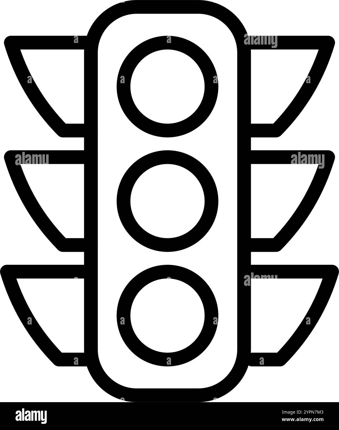 traffic light - vector icon Stock Vector Image & Art - Alamy