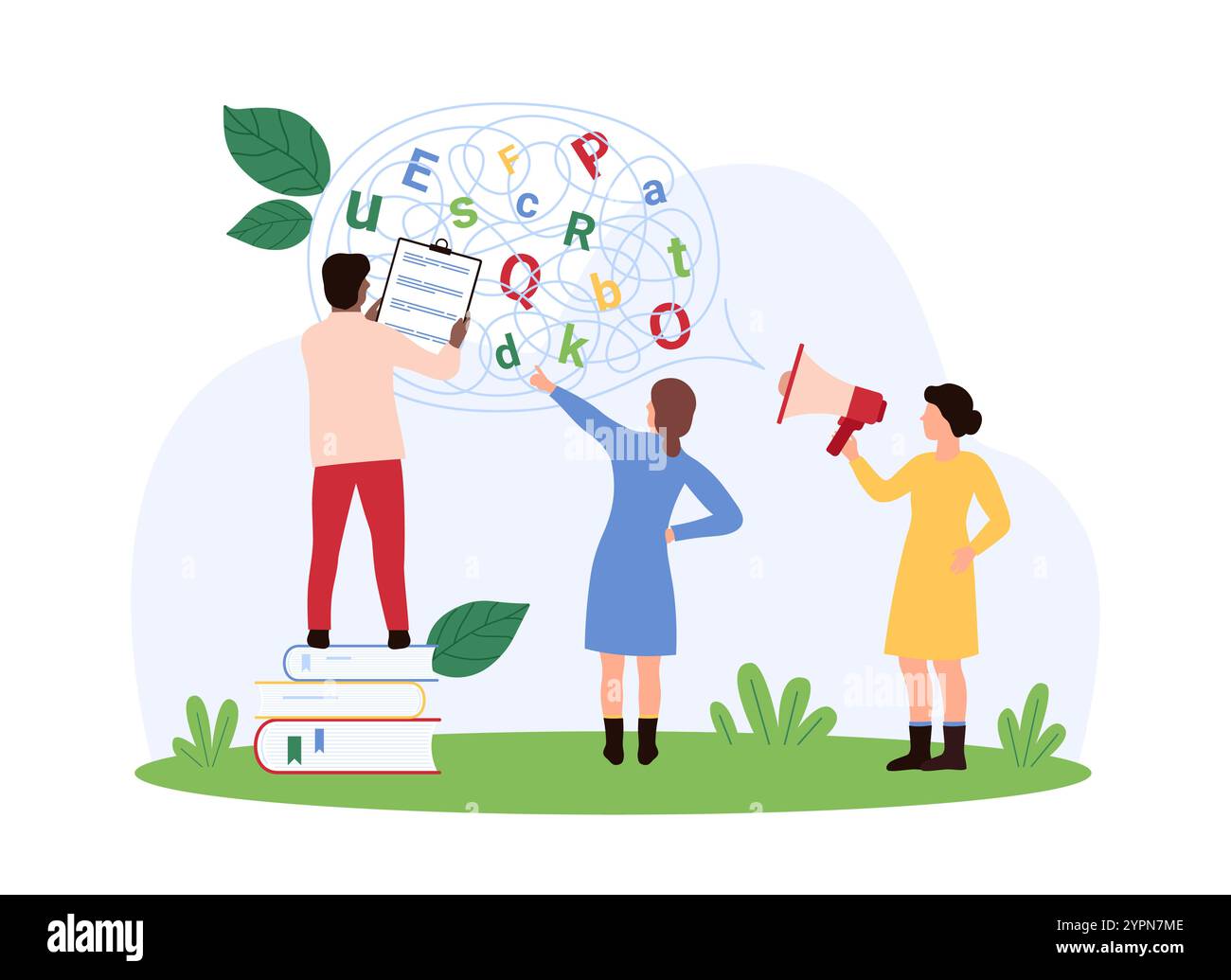 Dyslexia, learning disorder, type of reading and understanding ...