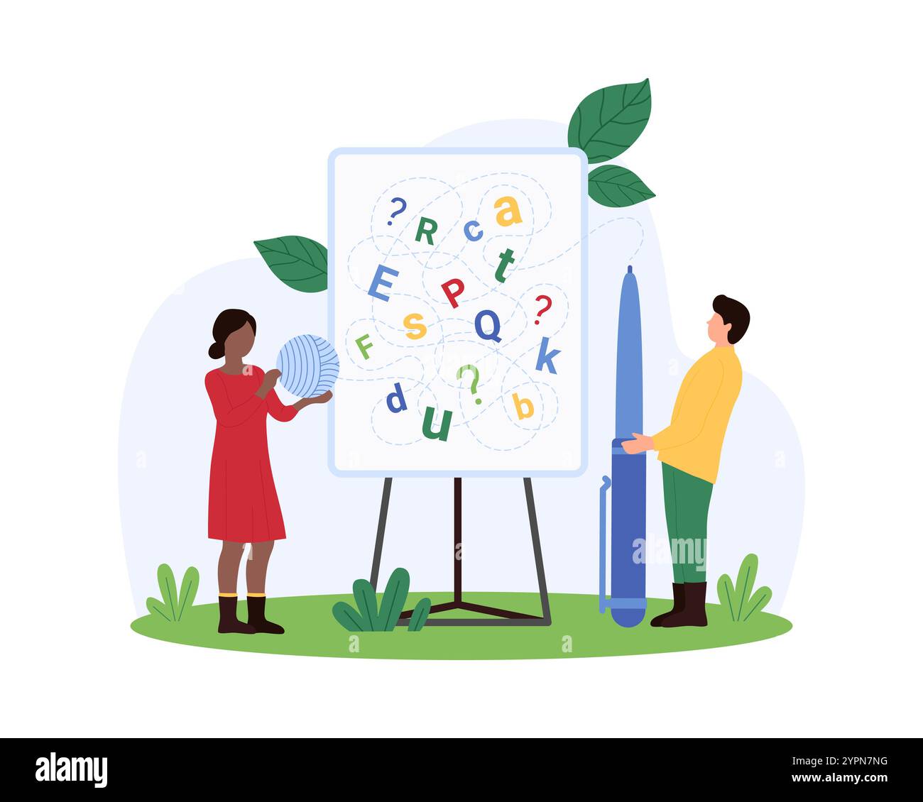 Struggle to read Stock Vector Images - Alamy