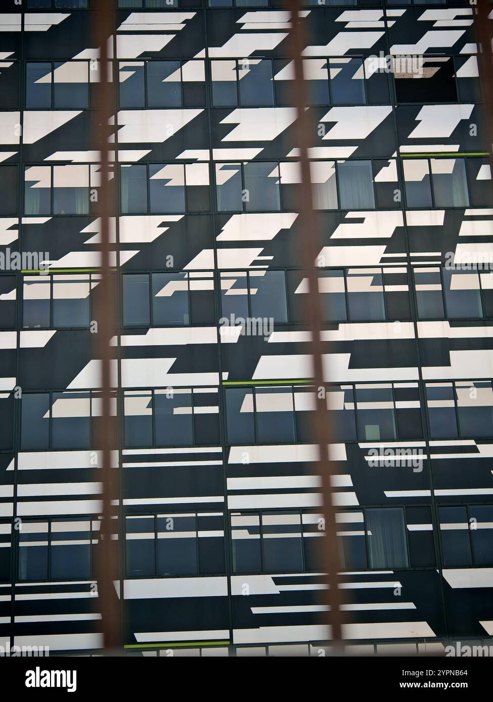 facade design of a modern building, architecture and design in ...