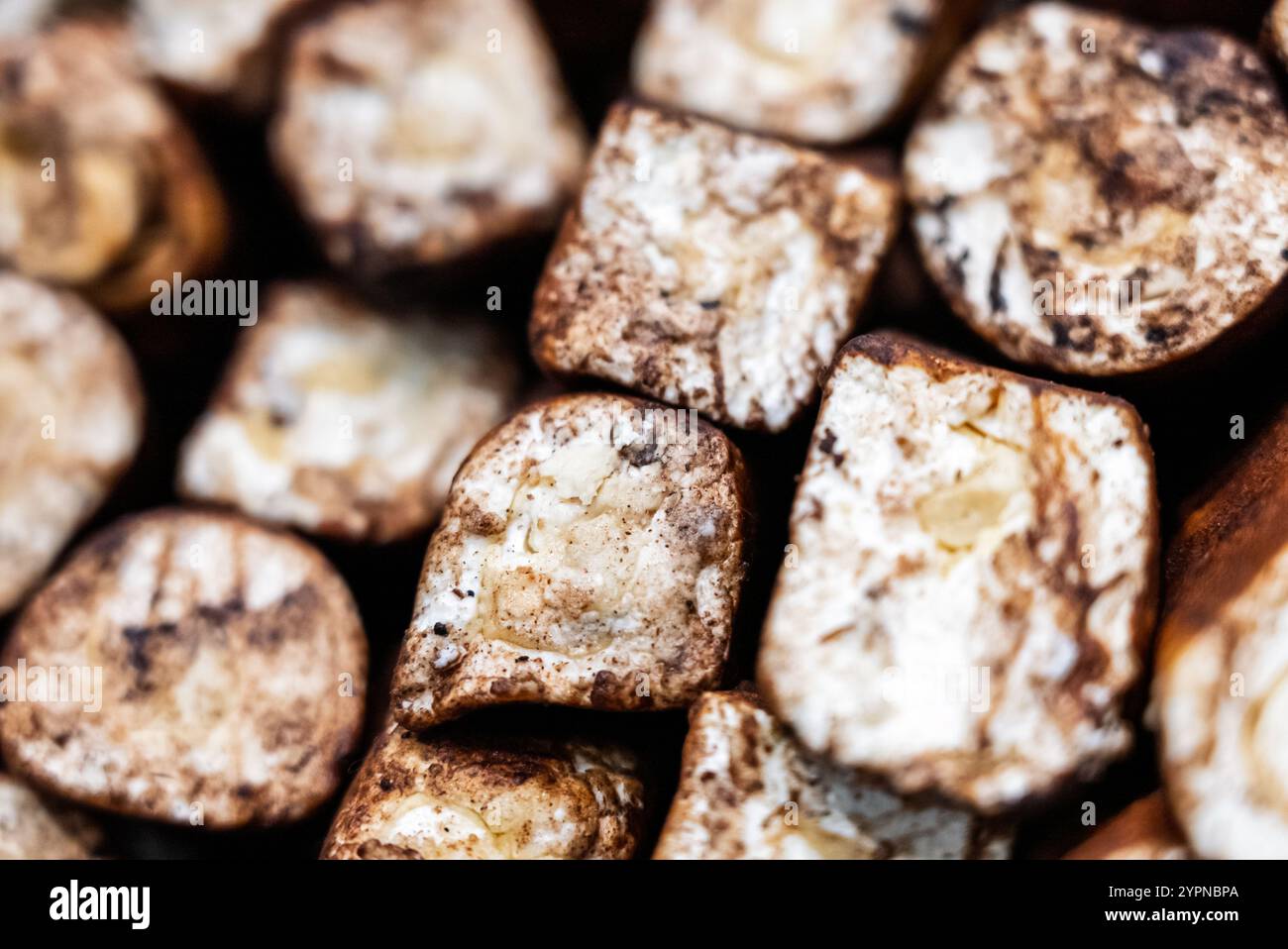 Turkish delight or lokum, halgoum is a family of confections with ...