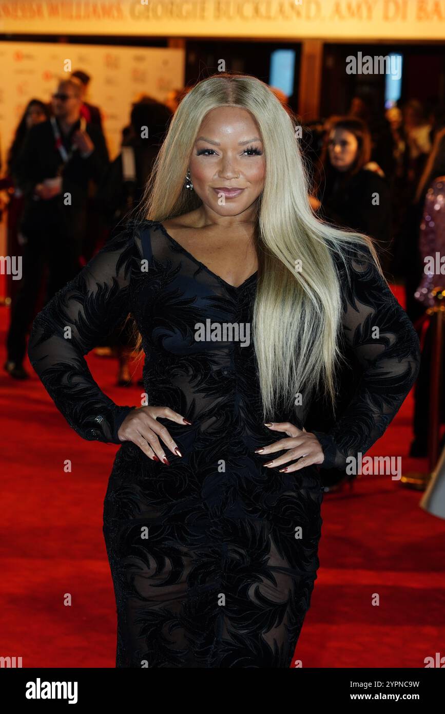 Marisha Wallace attends the opening for the musical The Devil Wears ...