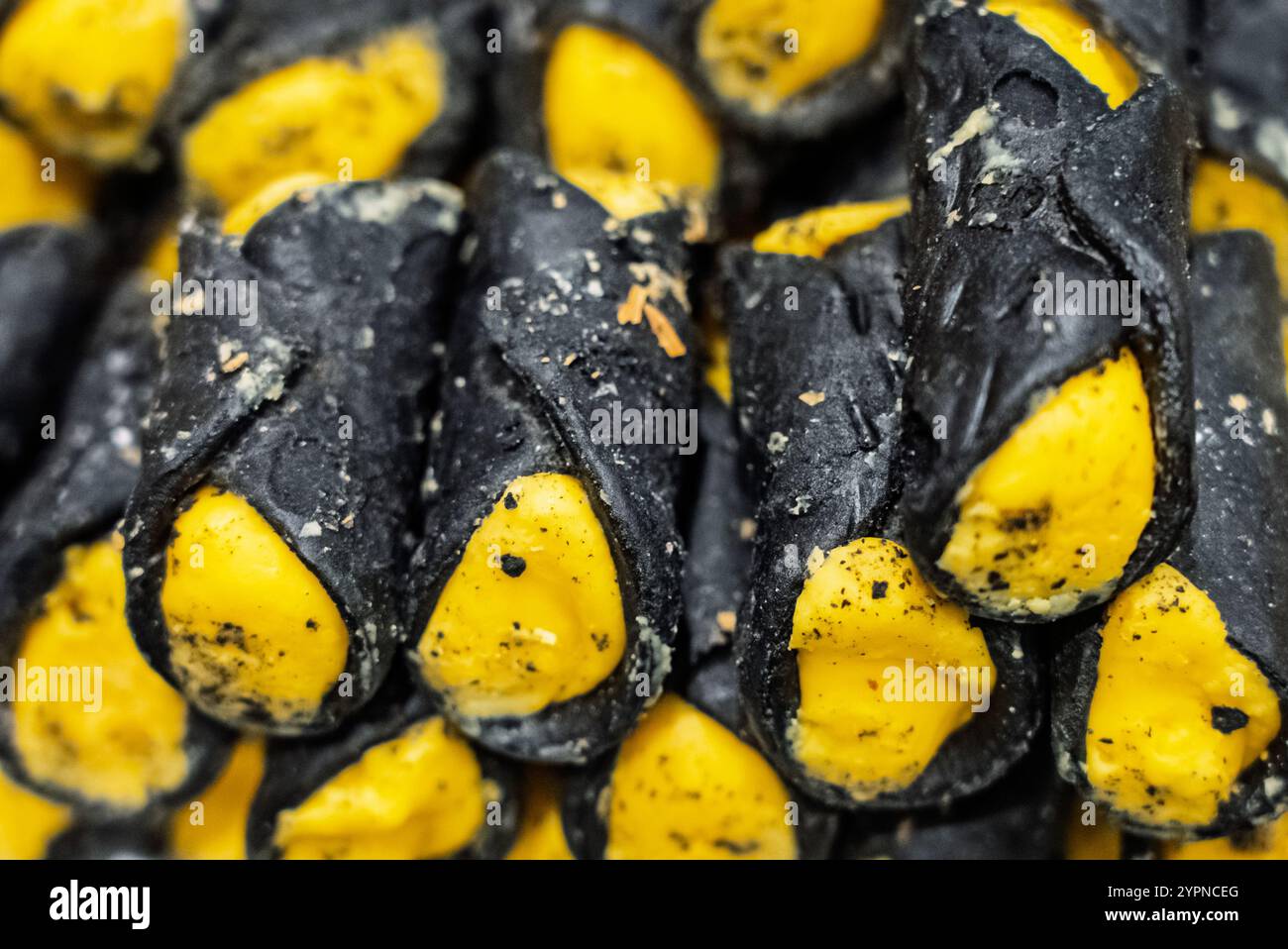 Cannoli, Sicilian pastry consisting of a tube shaped shell of fried ...