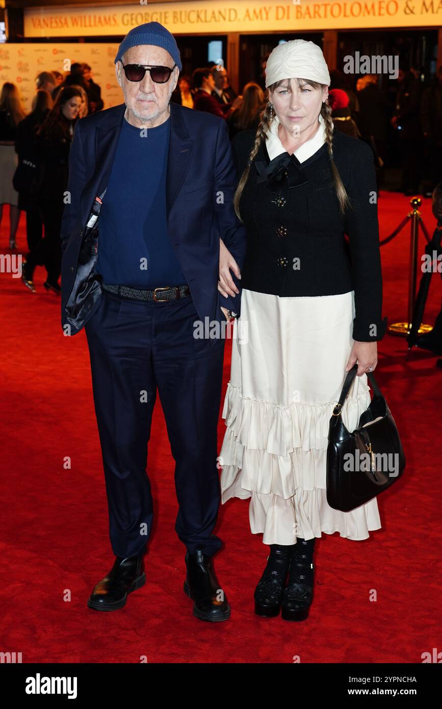 Rachel Fuller and Pete Townshend attend the opening for the musical The ...