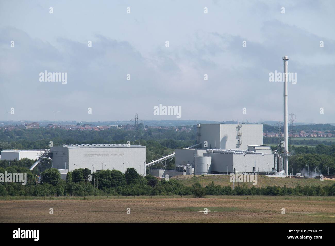 The Buildings of a Large Industrial Factory Site Stock Photo - Alamy