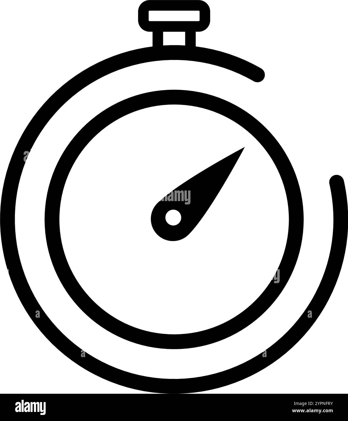 stopwatch, spot watch - vector illustration Stock Vector Image & Art ...