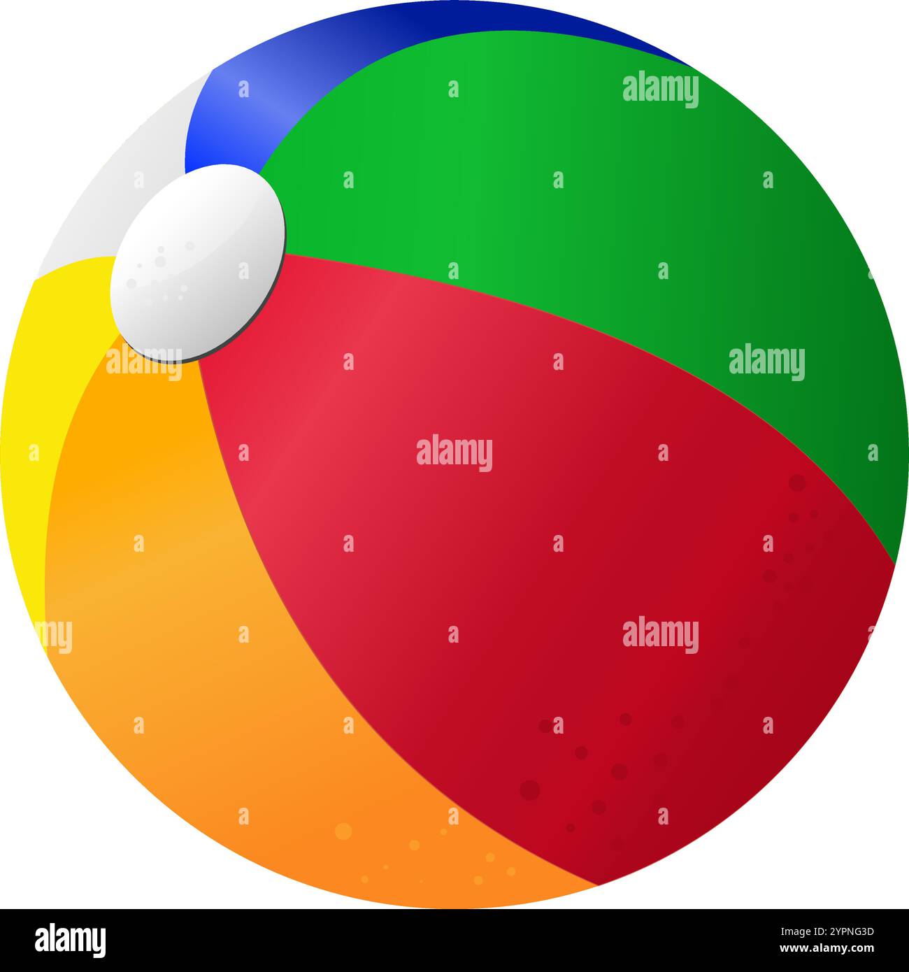 Beach ball, colorful summer ball Stock Vector Image & Art - Alamy