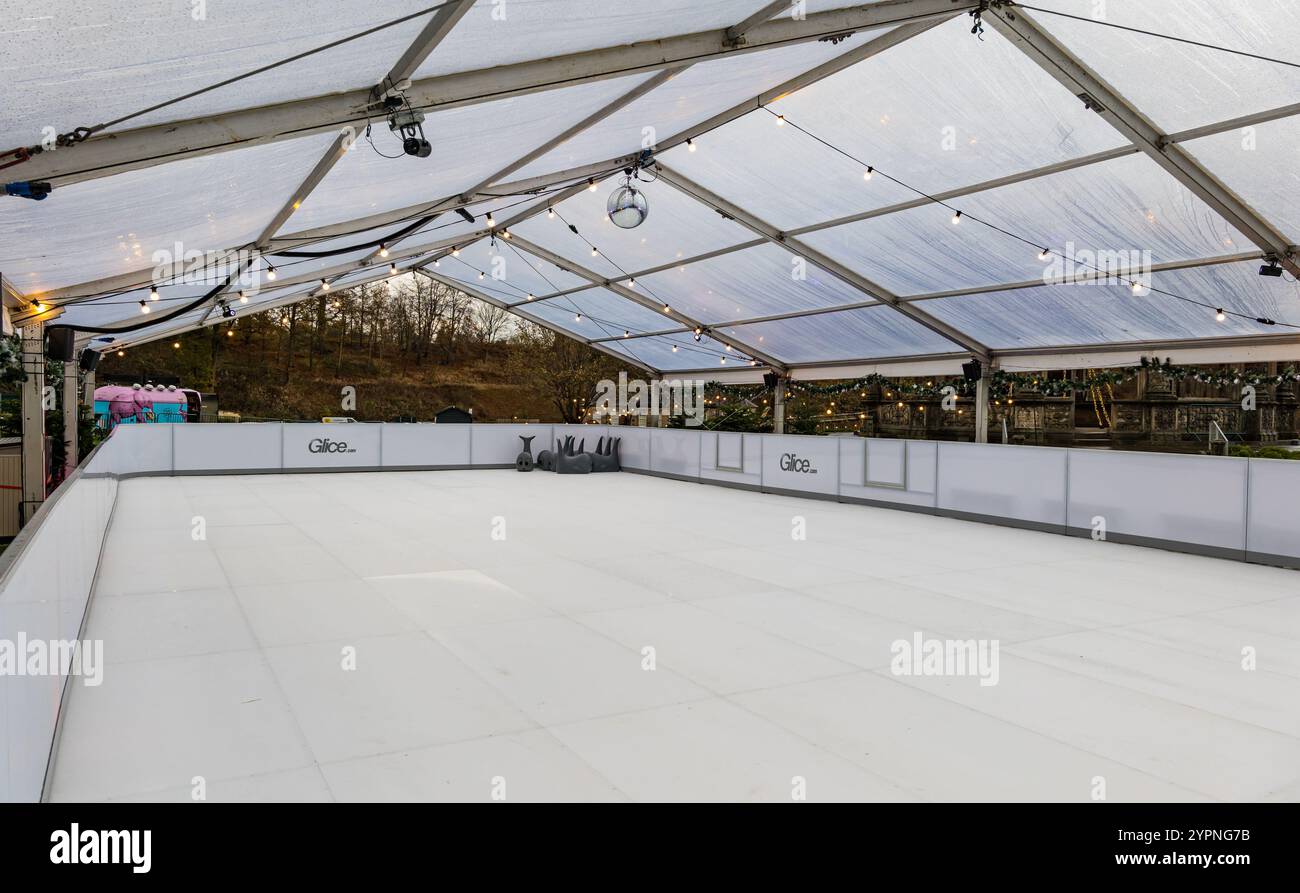 Sustainable eco-friendly ice skating rink, Dalkeith Country Park ...