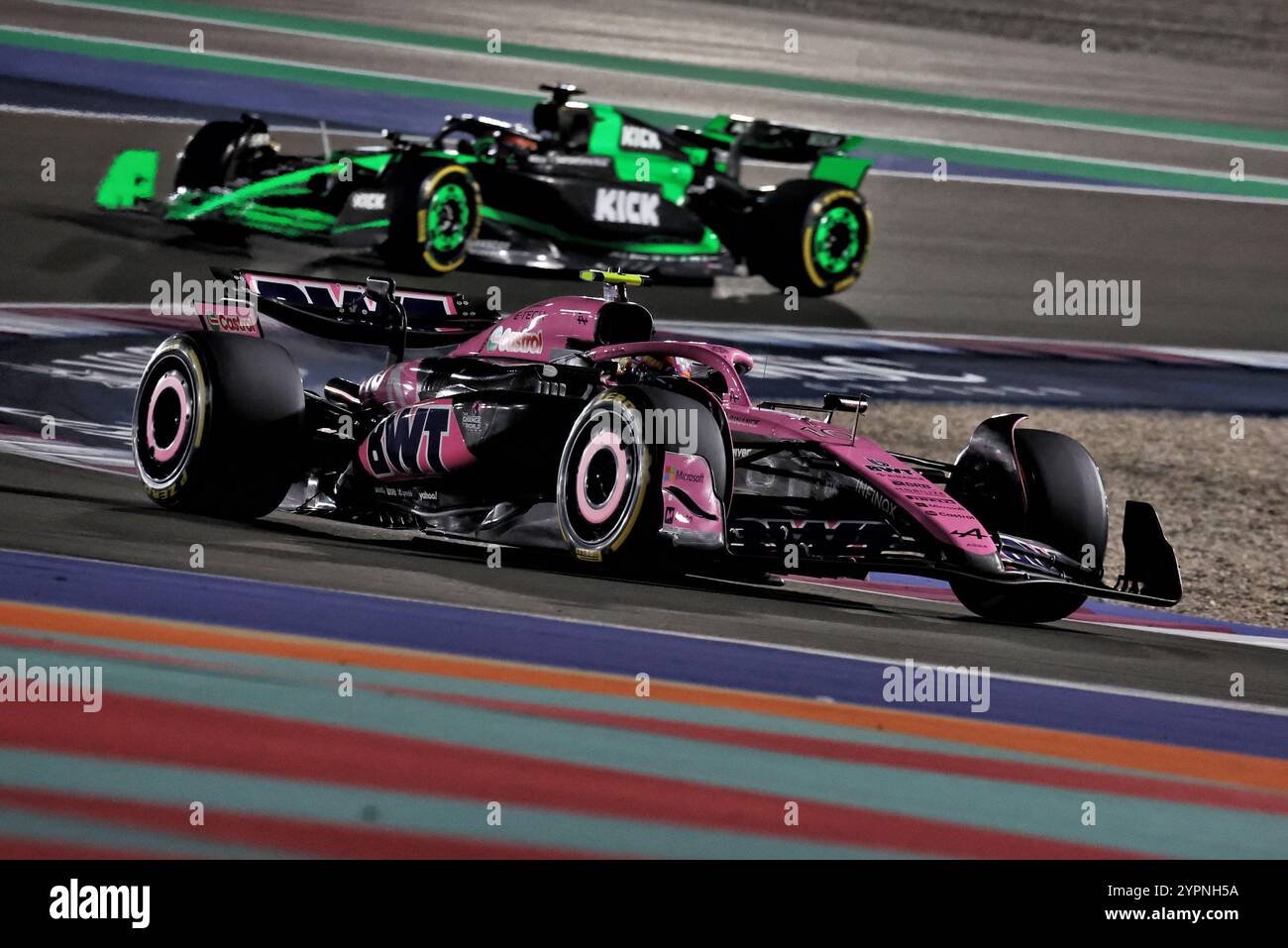 Doha, Qatar. 01st Dec, 2024. Pierre Gasly (FRA) Alpine F1 Team A524 ...