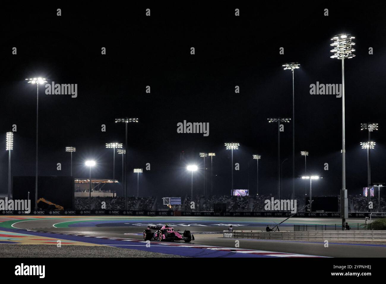 Doha, Qatar. 01st Dec, 2024. Pierre Gasly (FRA) Alpine F1 Team A524 ...