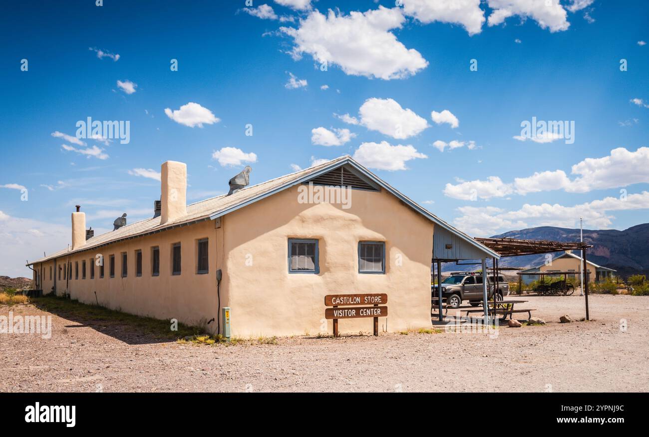 Historic Castolon Store in Big Bend National Park before the fire of ...
