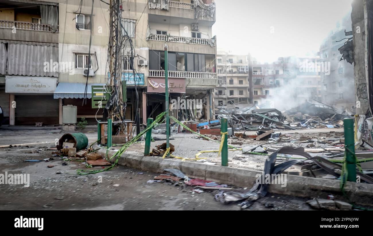 Smoke rises following Israeli airstrikes in Beirut's southern suburbs ...