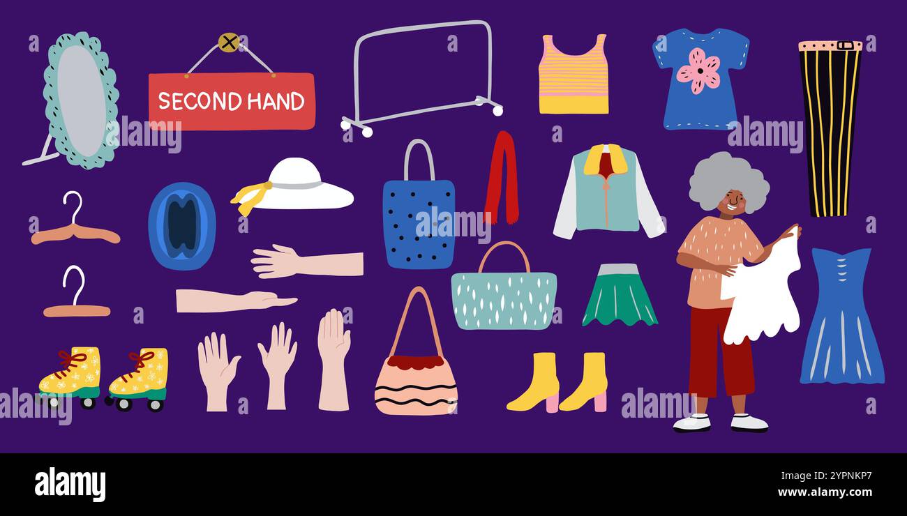 Secondhand store Stock Vector Images - Alamy