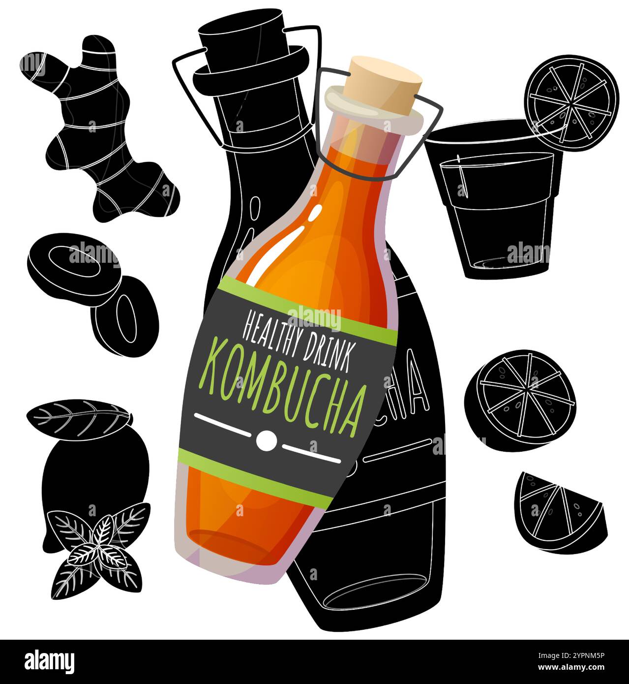 Chinese cider Stock Vector Images - Alamy