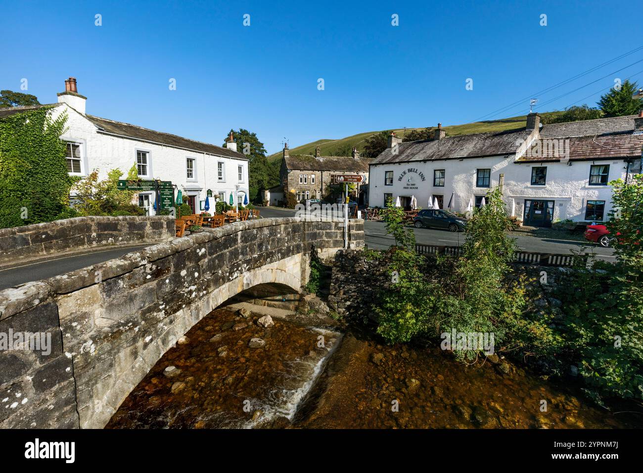 Wharfedale; Kettlewell; Yorkshire; UK Stock Photo - Alamy