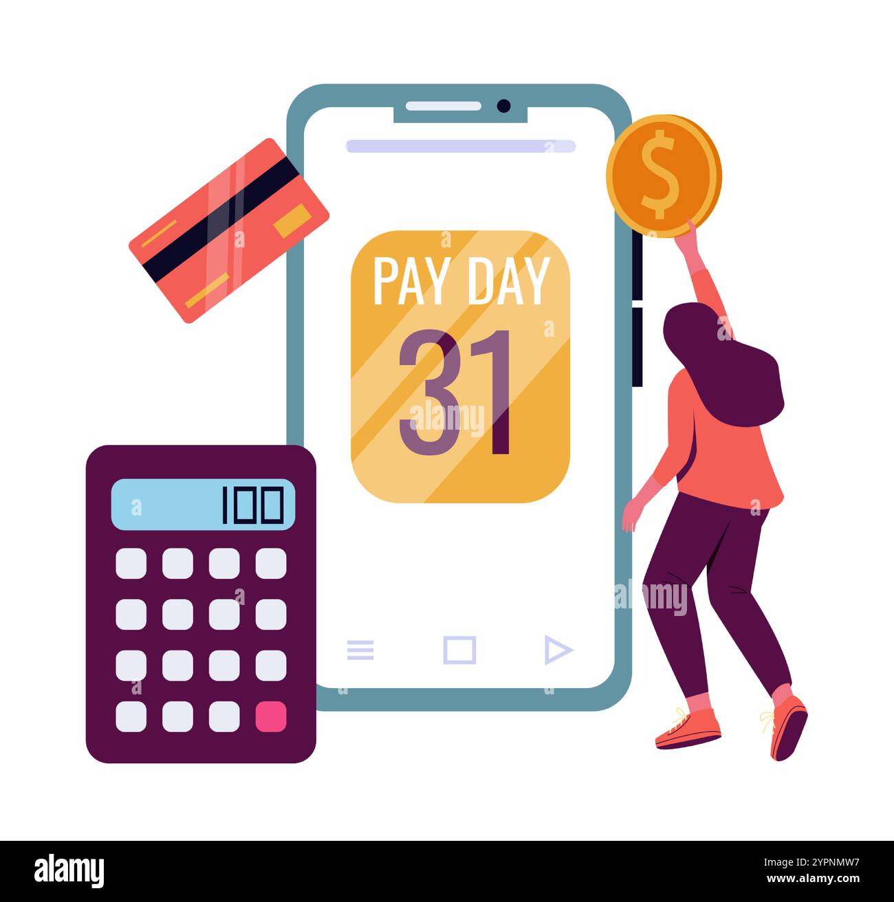 Employee credit card Stock Vector Images - Alamy