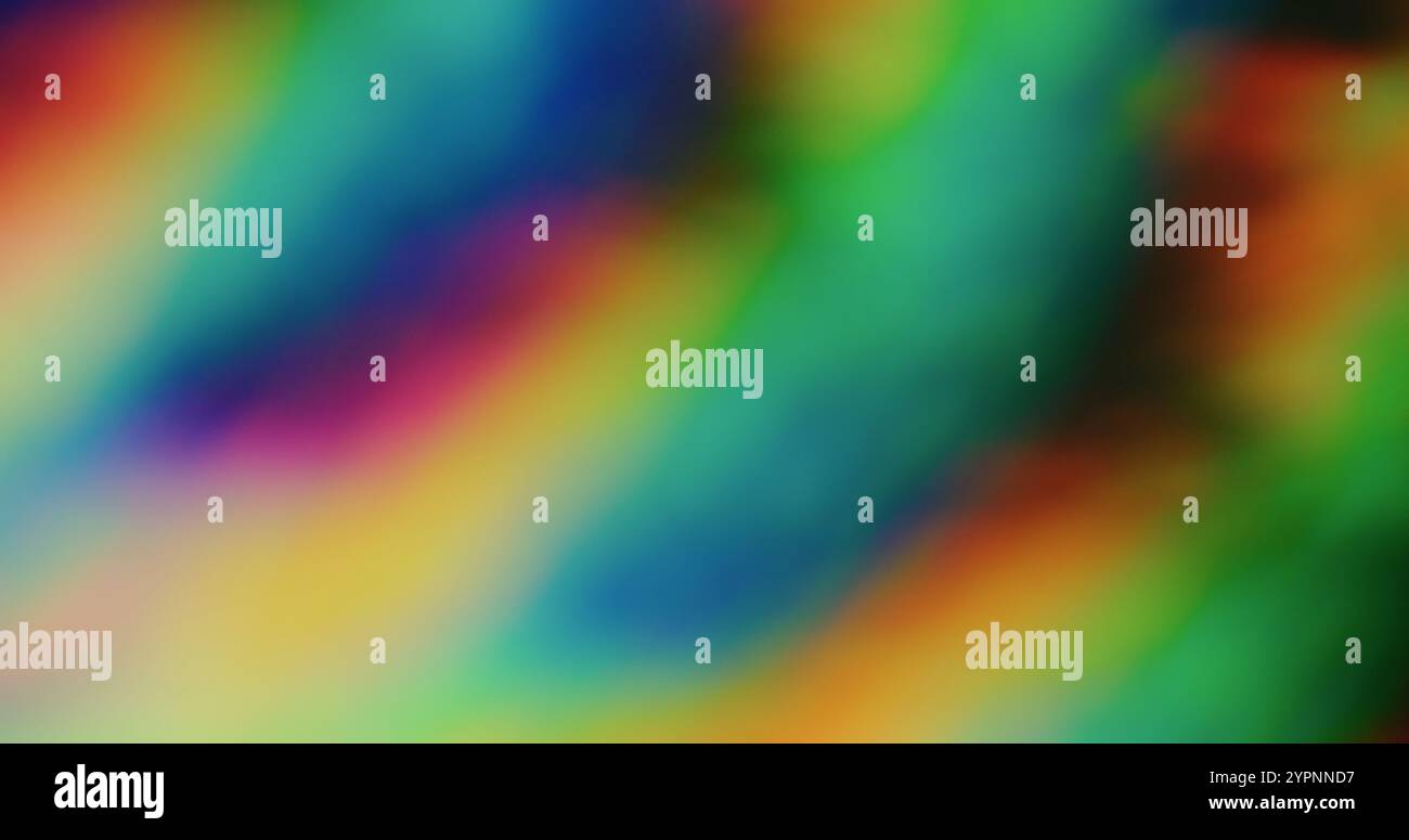 Holographic effect. Blurred rainbow streaks. Defocused leak multicolor ...