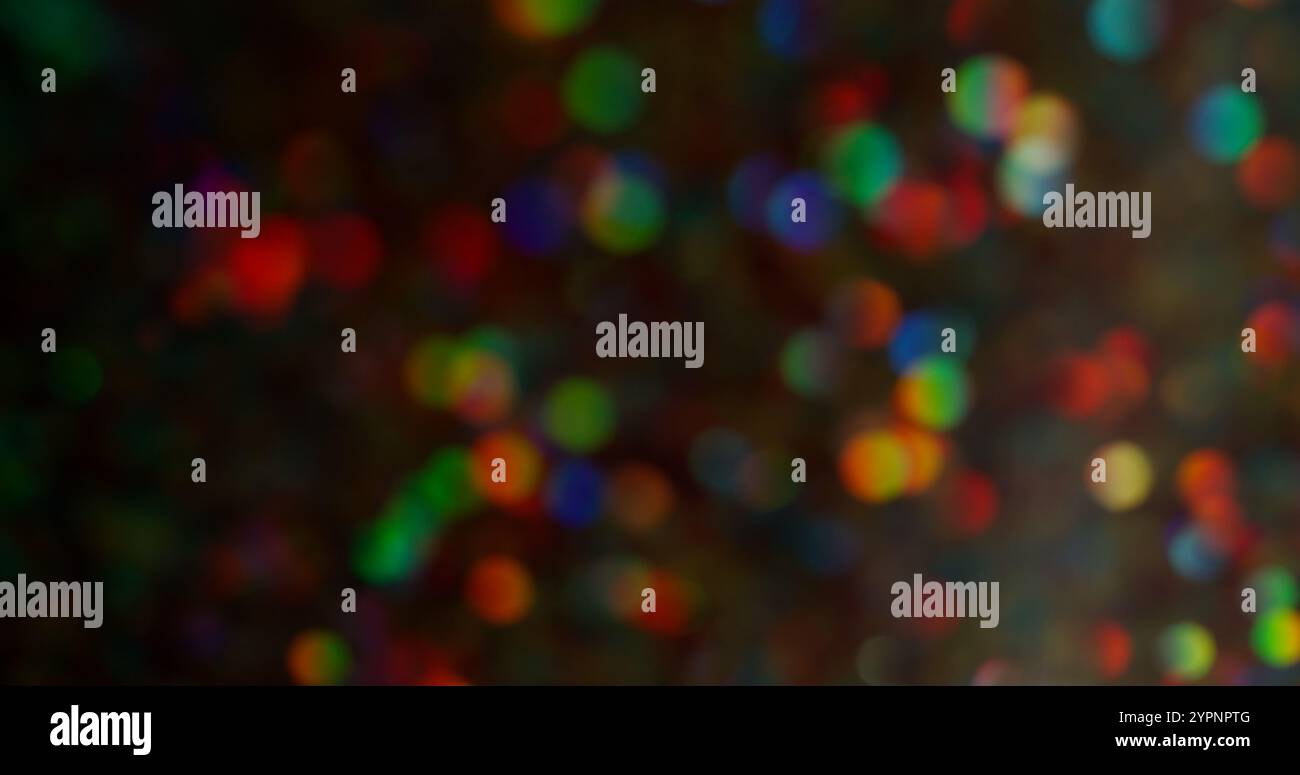 Defocused flickers festive blinking green hi-res stock photography and ...