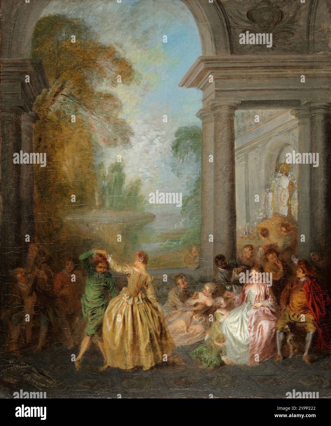 Dancers in a pavilion hi-res stock photography and images - Alamy