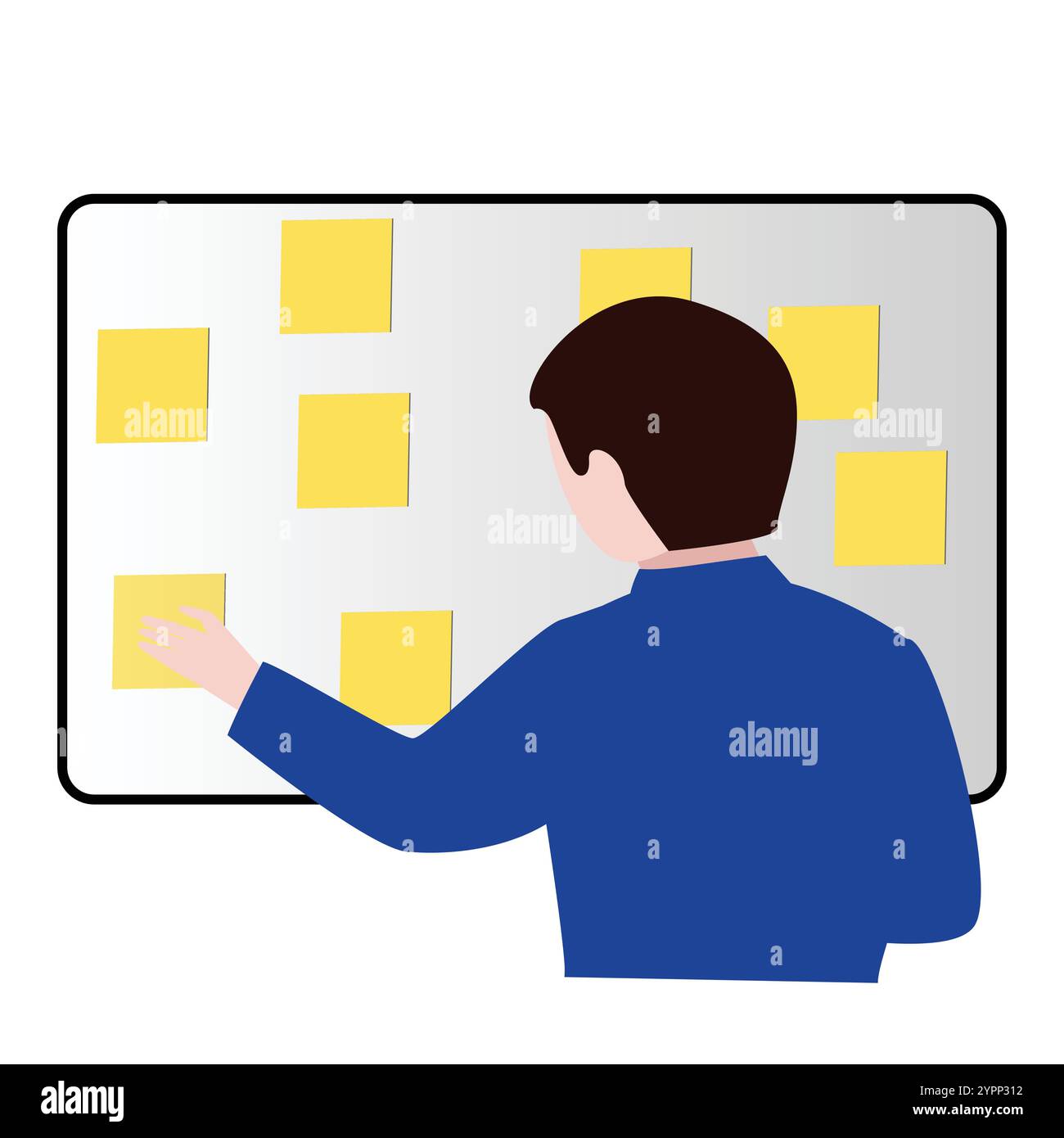 Sticky note board hi-res stock photography and images - Alamy
